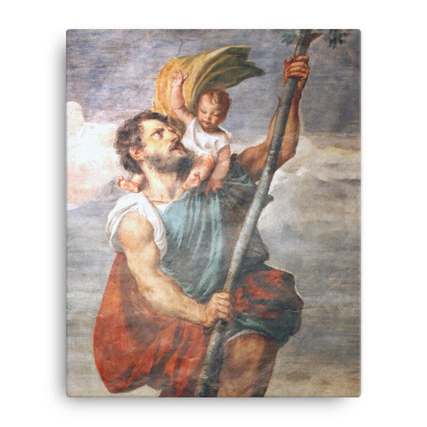 St. Christopher carrying the Christ Child - CACompany