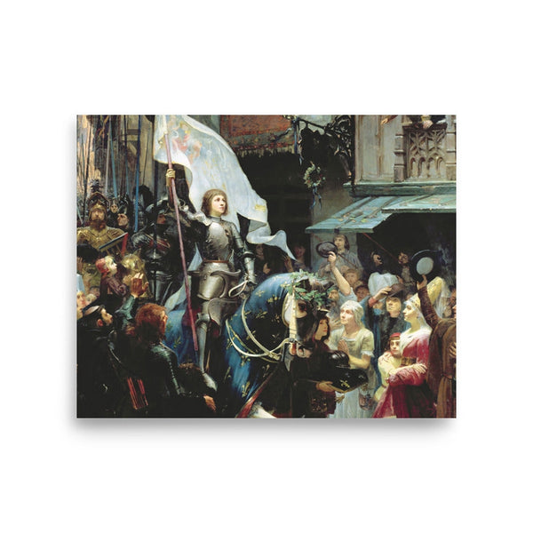 Entrance of St. Joan of Arc into Orleans - Jean-Jacques Scherrer ...