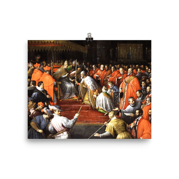 Pope Alexander III offers Doge Ziani the Holy Candle - CACompany